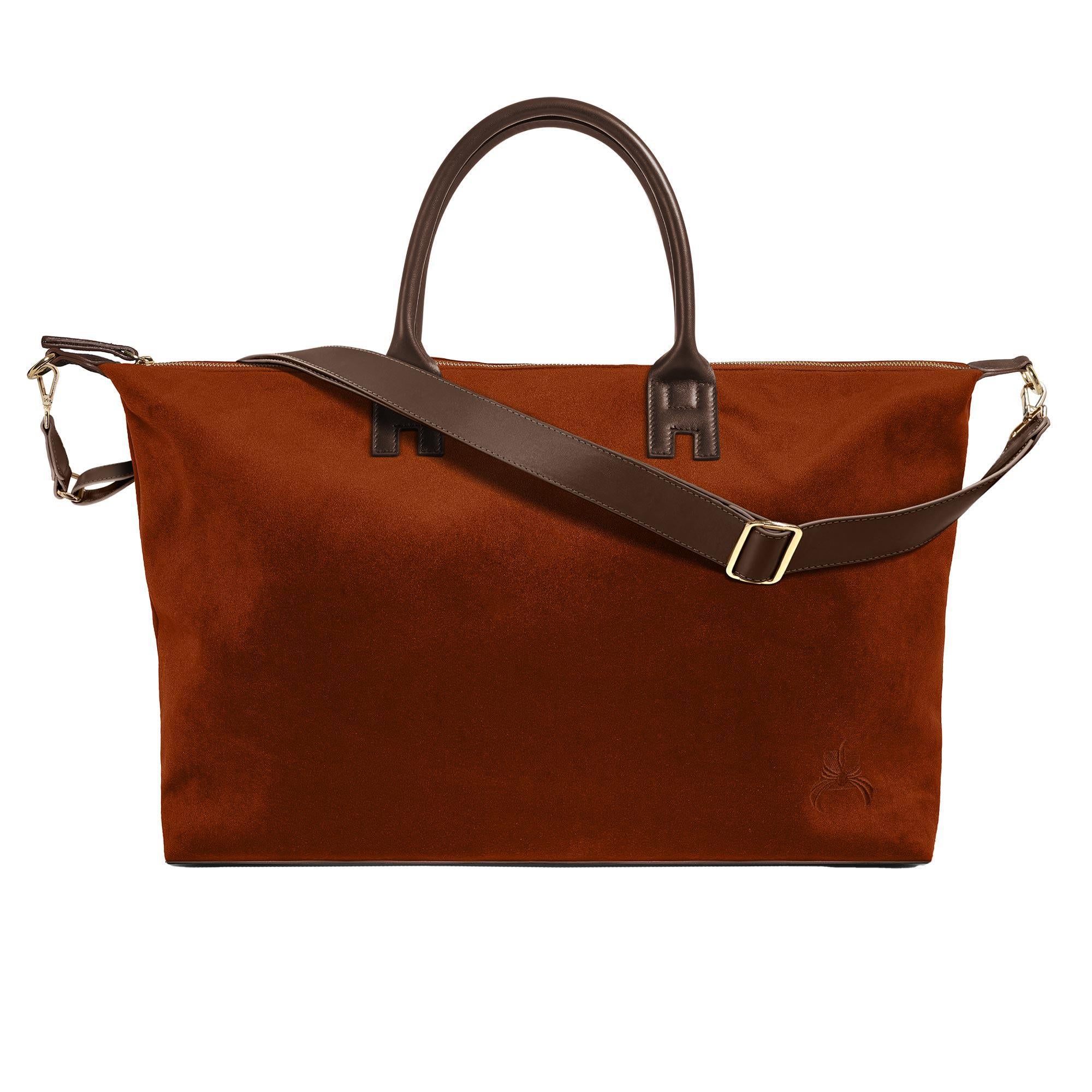 Merlin Travel Bag - Dark Orange – Haremlique US